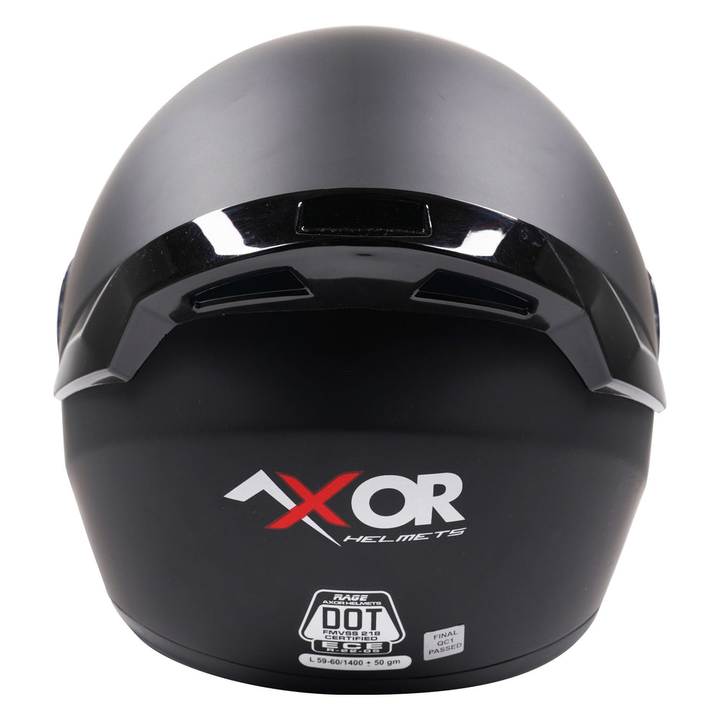 Axor Rage Full Face Helmet Matt Black – Biker Parts Direct Ltd