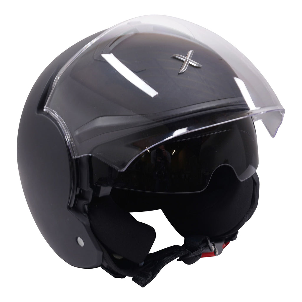 Axor Striker Open Face Helmet Matt Black – Biker Parts Direct Ltd