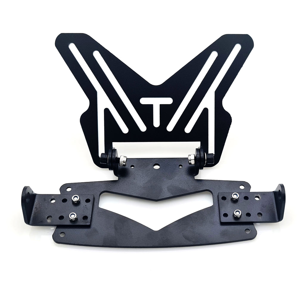 Universal Number Plate Hanger Bracket With Sliding Indicator Mounts ...