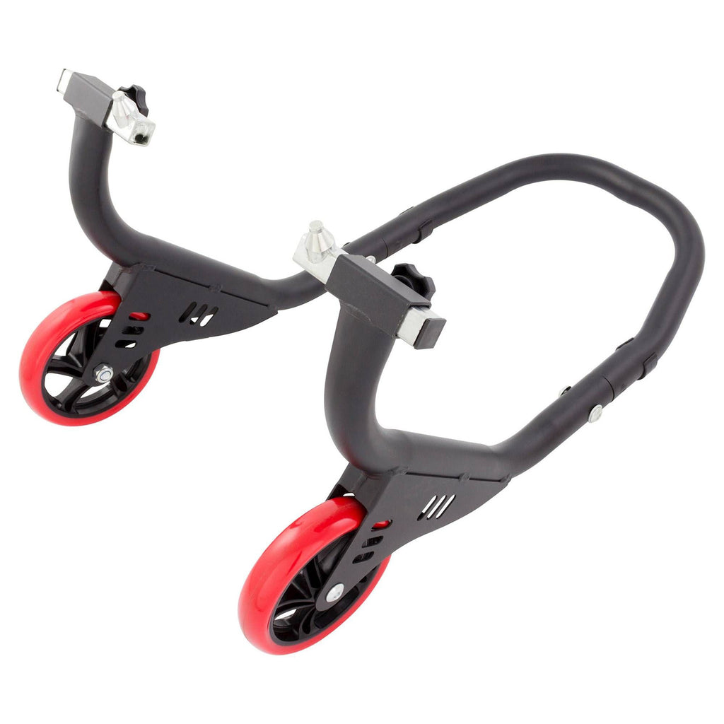 BikeTek Premium Front Track Paddock Stand - Matt Black – Biker Parts ...