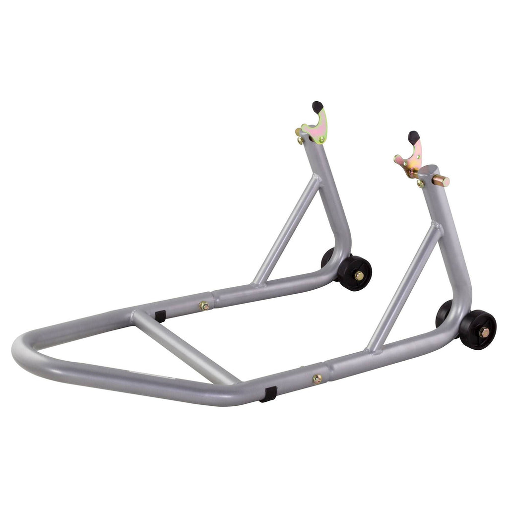BikeTek Race Aluminium Bobbin Fitment Rear Track Paddock Stand - Grey ...