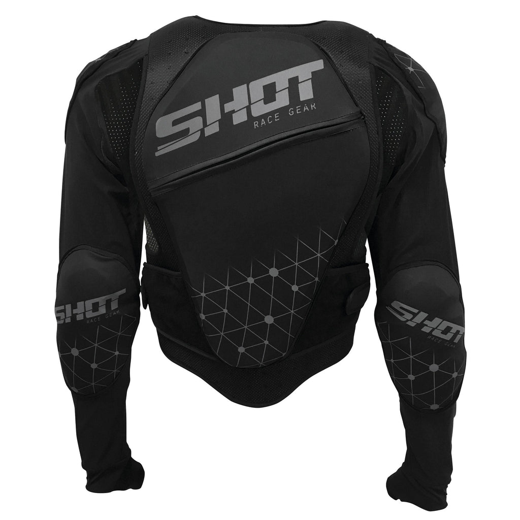 Shot Ultralight Black Body Armour – Biker Parts Direct Ltd