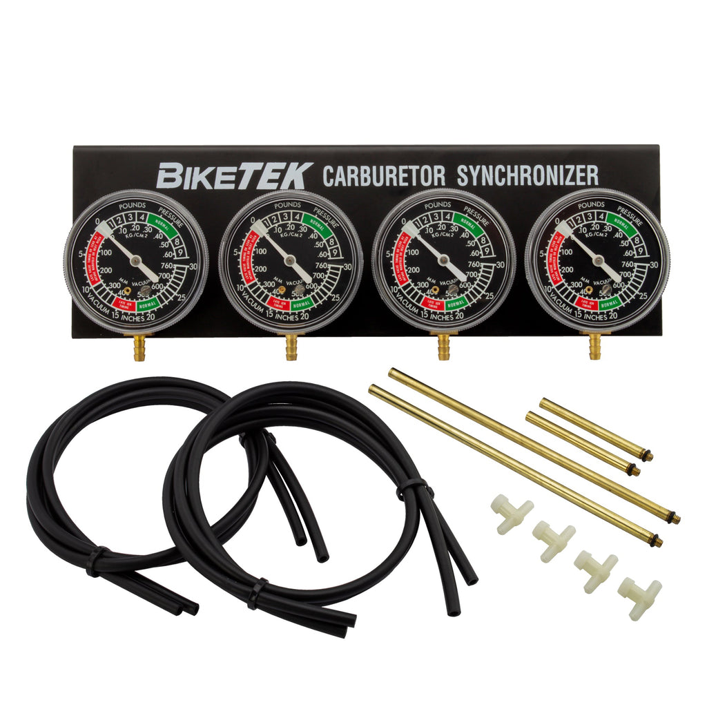 BikeTek Vacuum Gauge 4 Cylinder – Biker Parts Direct Ltd